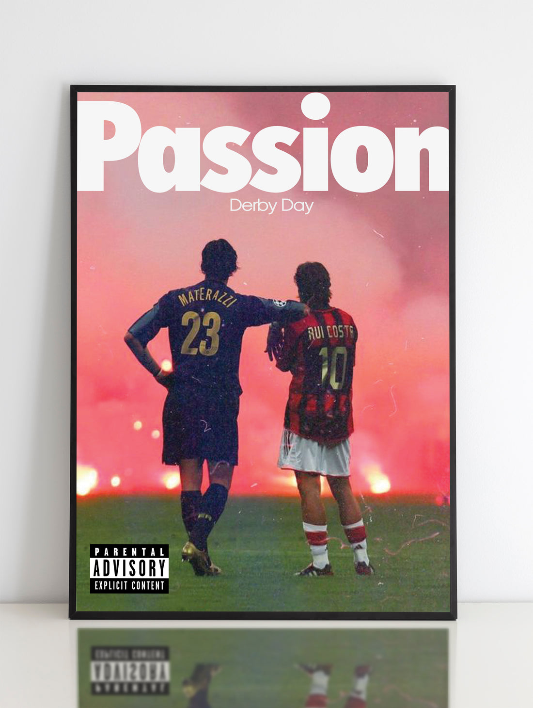 Inter Milan & AC Milan Derby Poster Print – PosterPoint Ltd